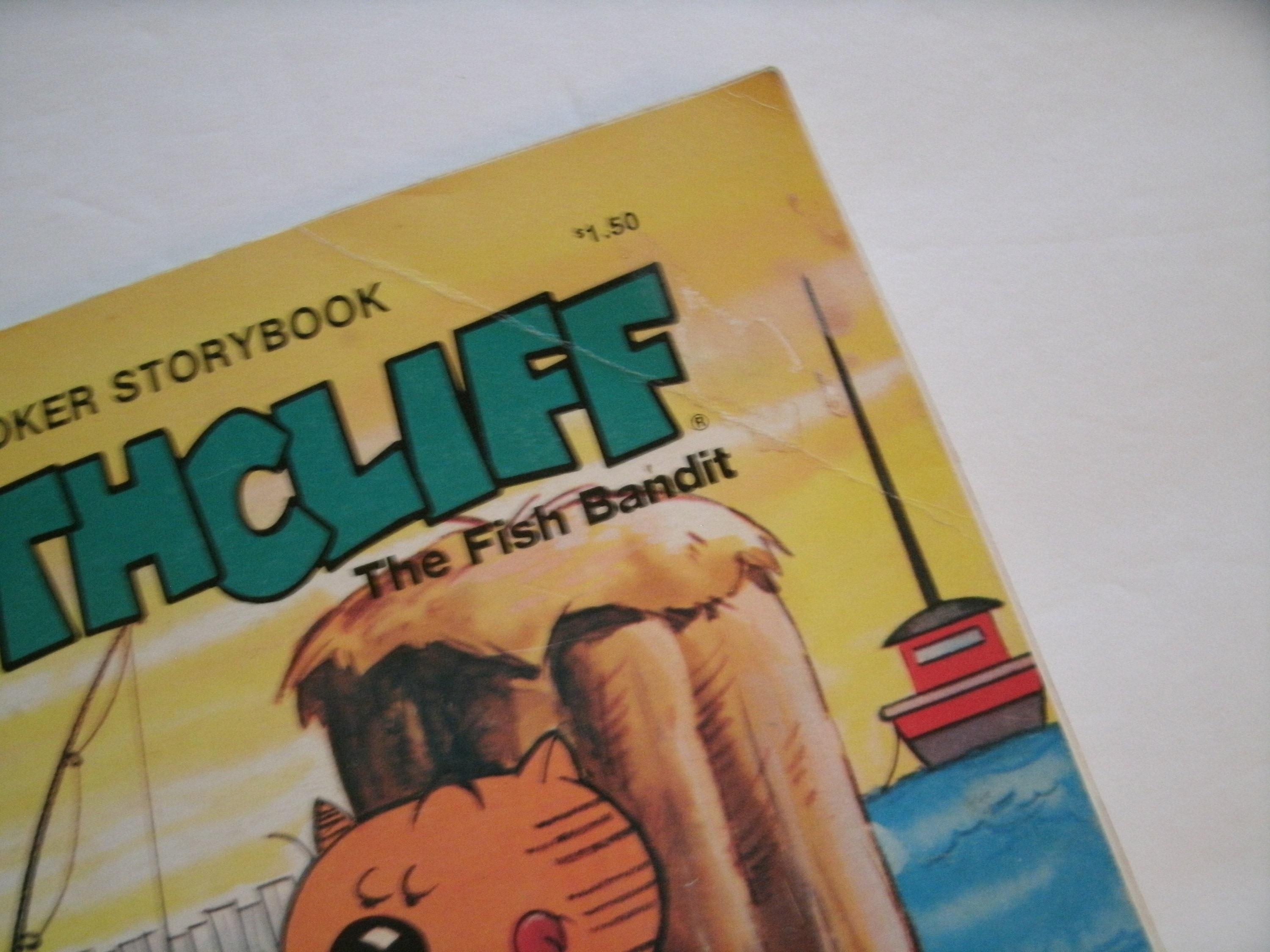 Heathcliff, the Fish Bandit, Vintage 1980s Children’s Book, 80s Child ...