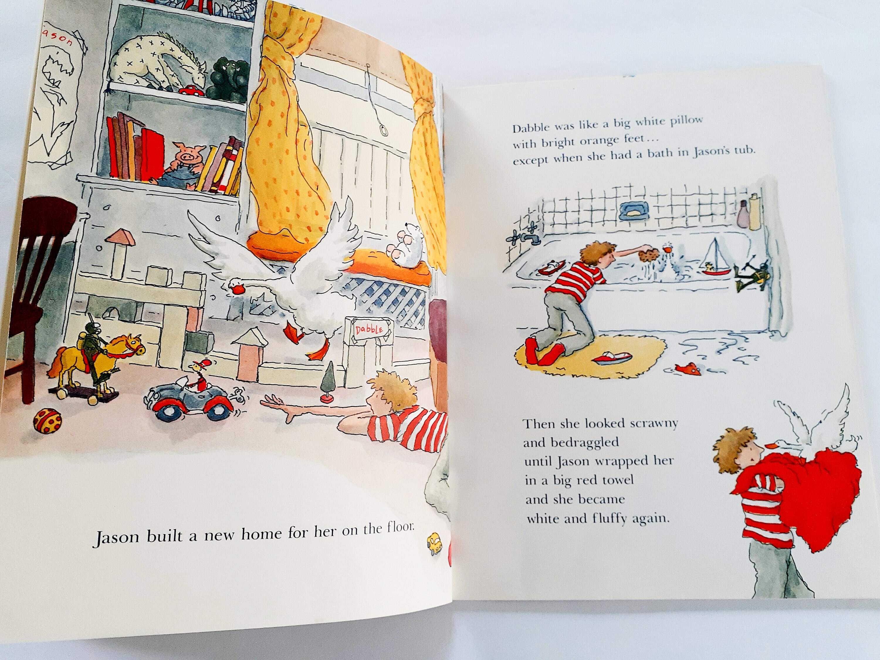 Dabble Duck, Anne Leo Ellis, 1987, Reading Rainbow, Vintage 80s Kids ...