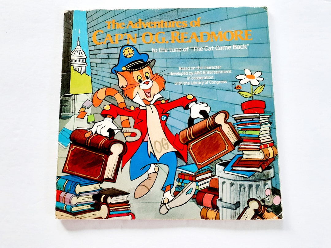 The Adventures of Cap'n O.G. Readmore, 1984, Vintage 80s Kids Book ...