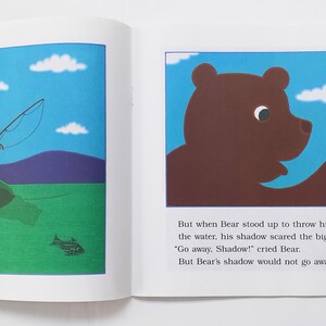 Bear Shadow, Frank Asch, 1985, Vintage Kids Book, Scholastic, 1990 - Etsy