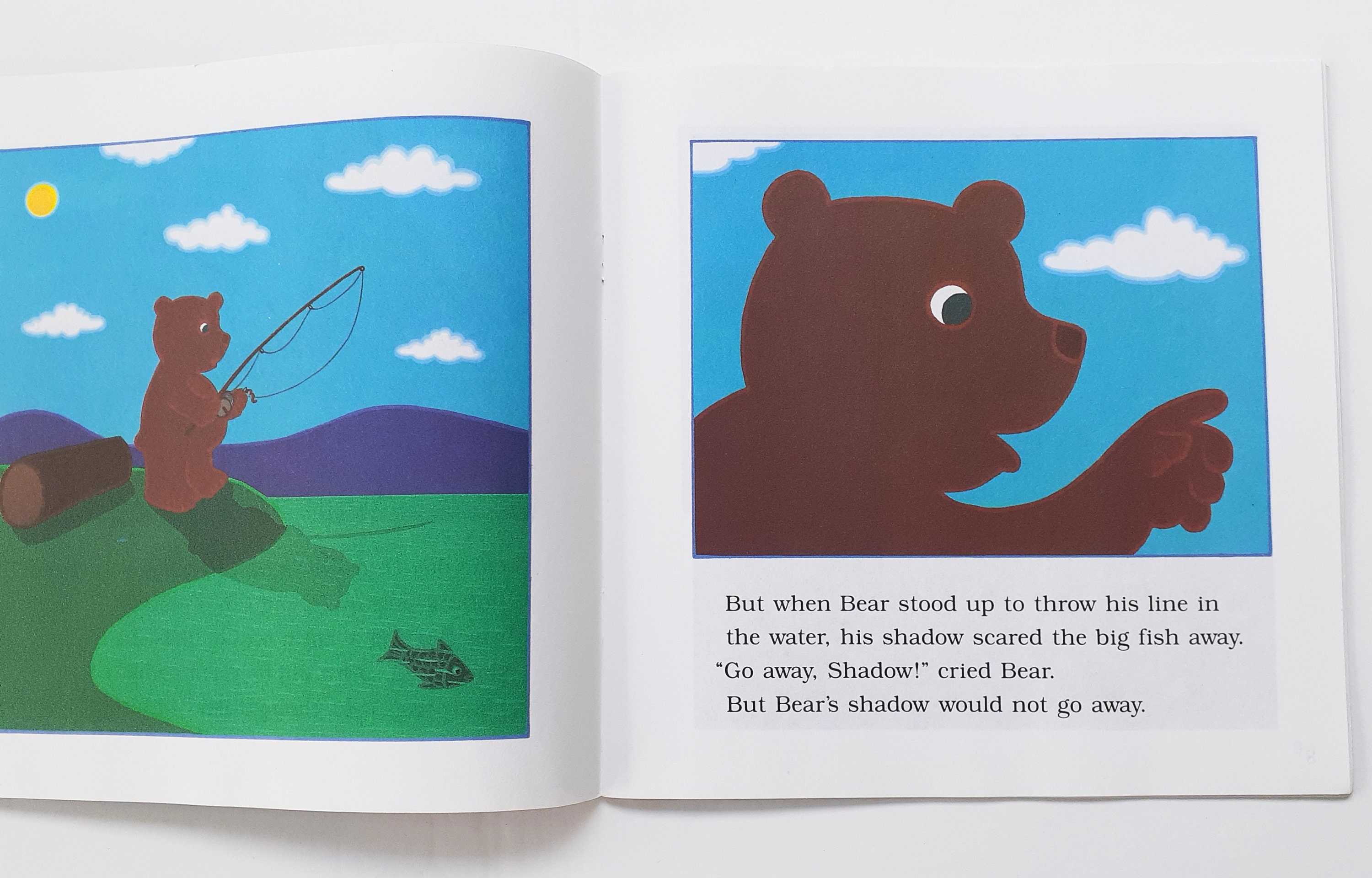 Bear Shadow, Frank Asch, 1985, Vintage Kids Book, Scholastic, 1990 - Etsy