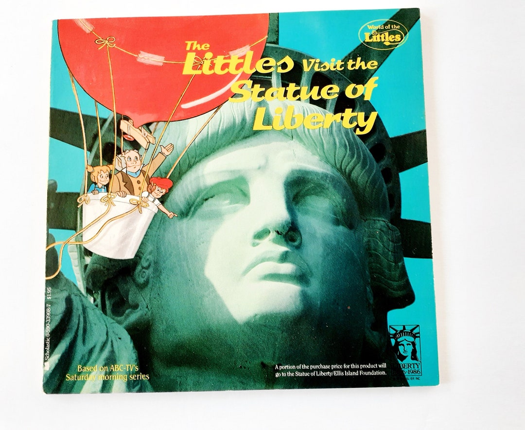 The Littles Visit the Statue of Liberty, 1986, Vintage 80s Kids Book ...