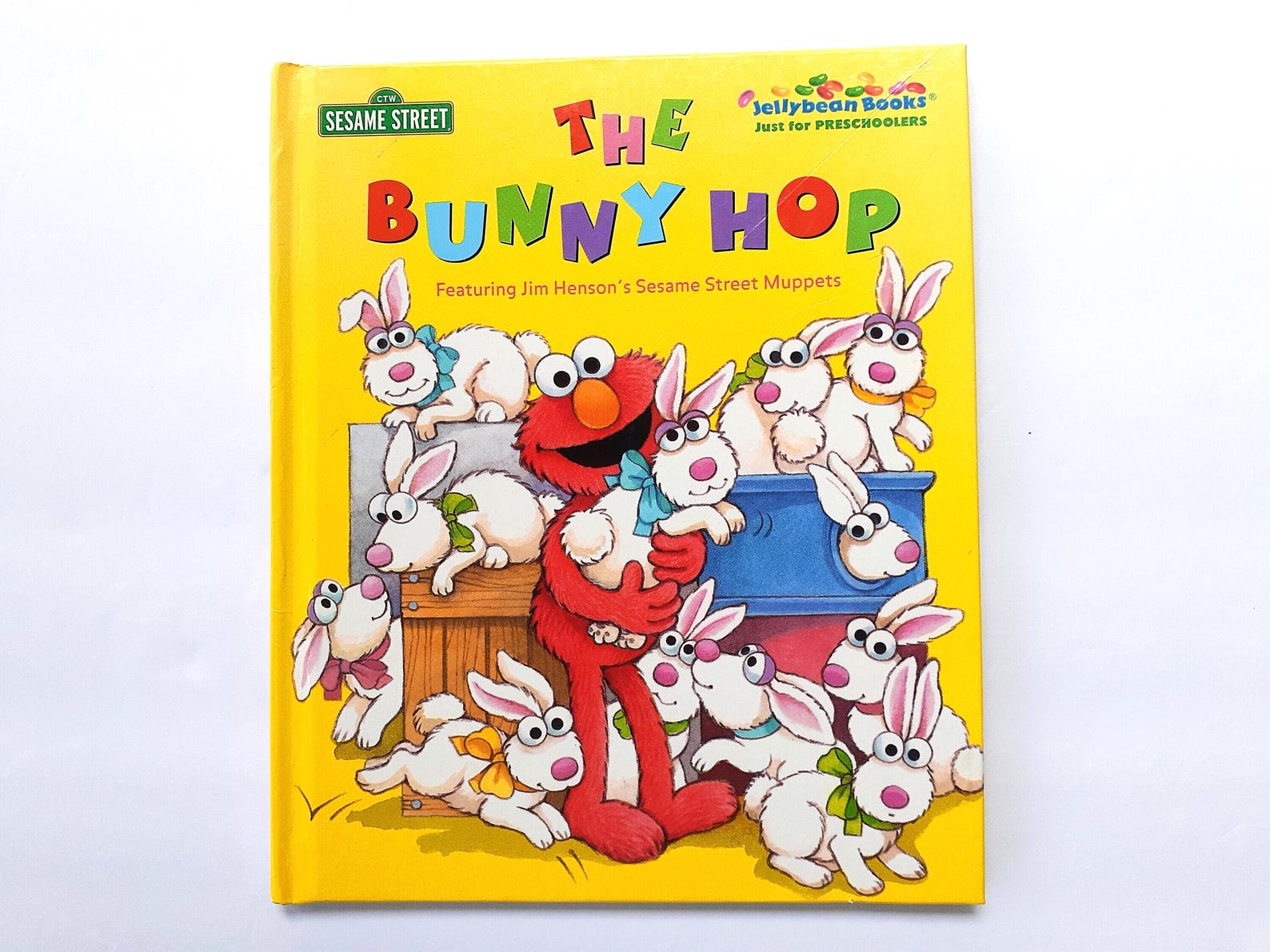Sesame Street, the Bunny Hop, 2000, Vintage Y2K Kids Book, Elmo, Easter ...