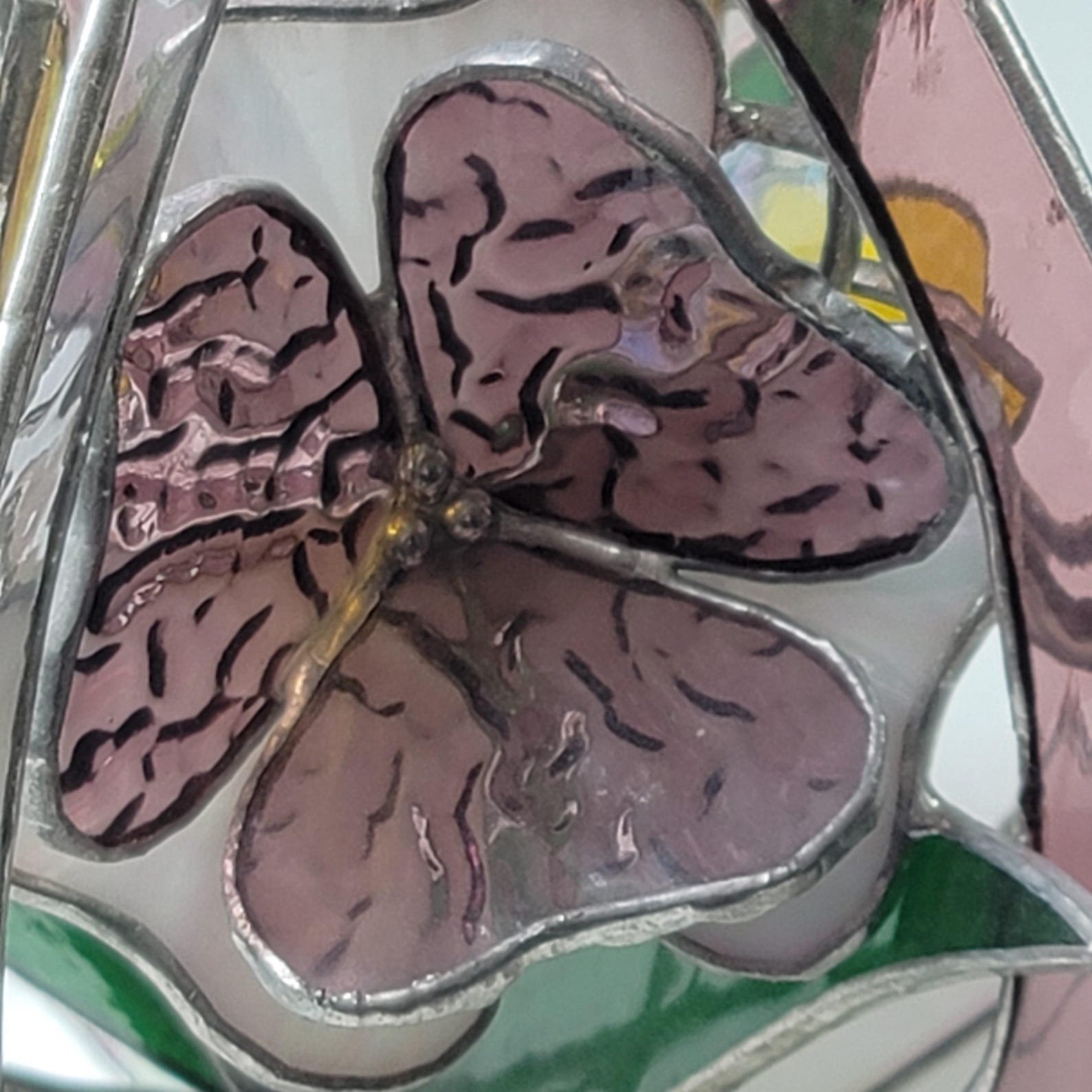 Beautiful 3D Hanging Glass Flower Whirl - Etsy