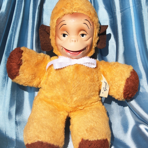 Plush Gund Monkey - Etsy