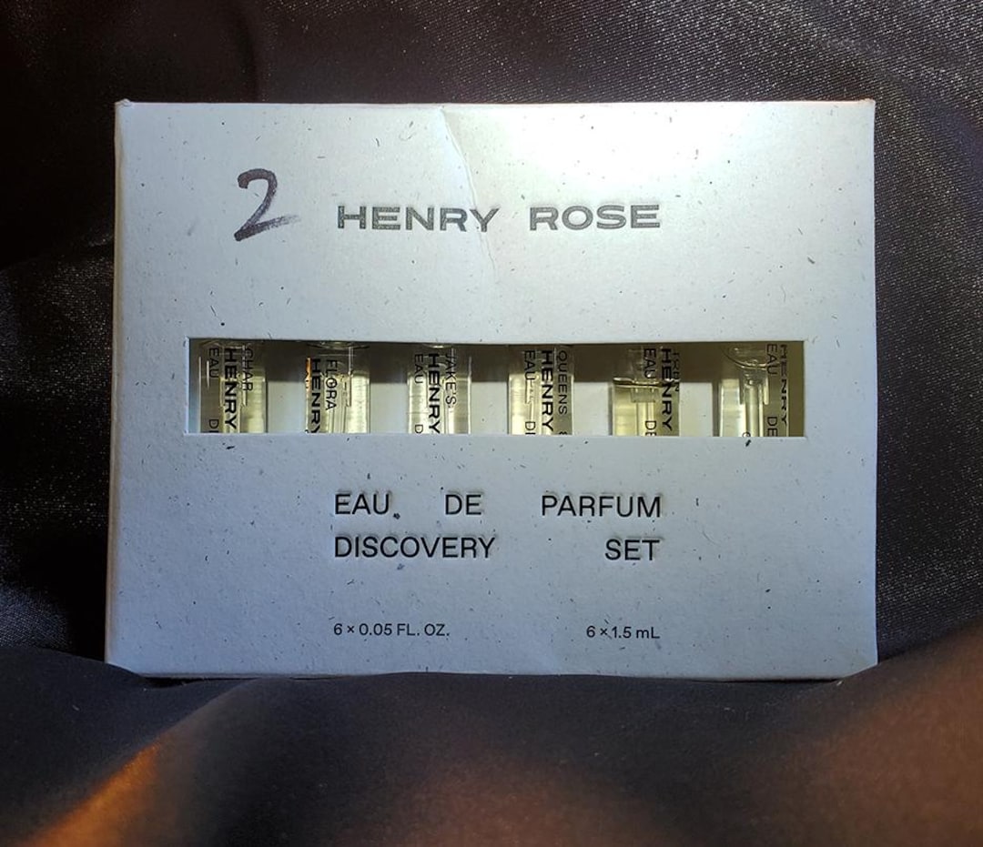 Henry Rose Eau De Parfum Discovery Sampler Set 6 Sample Sprays Almost ...