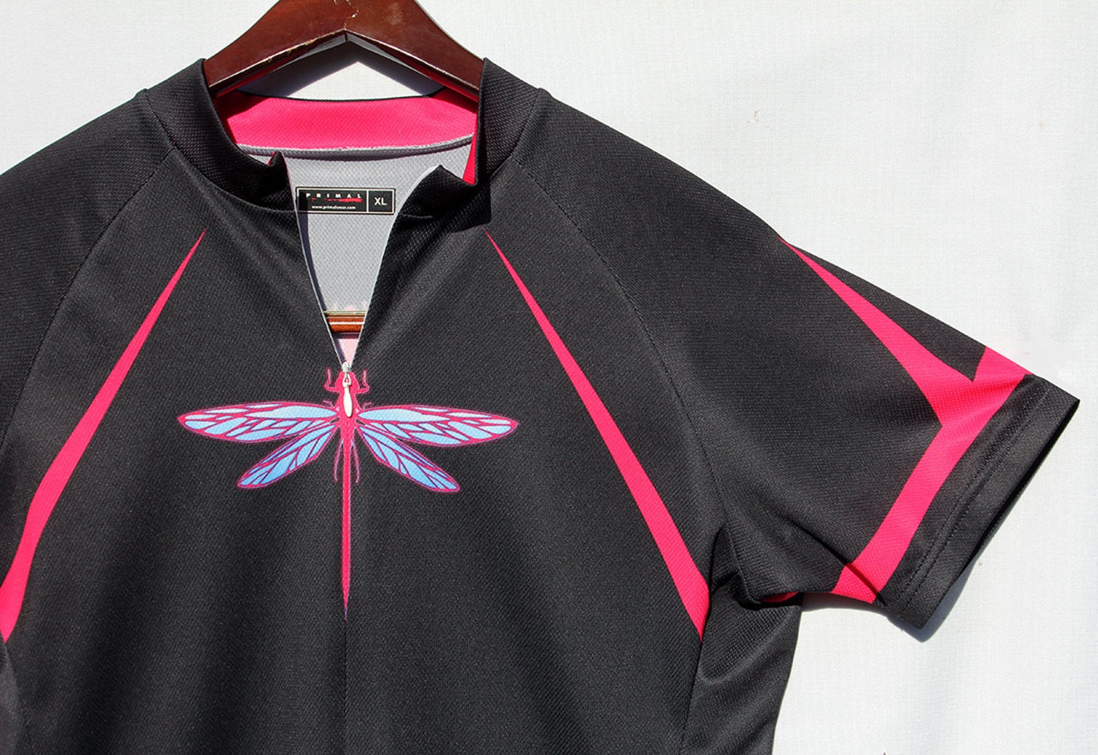 Women's XL Black Primal Dragonfly Racing Bicycling Cycling - Etsy