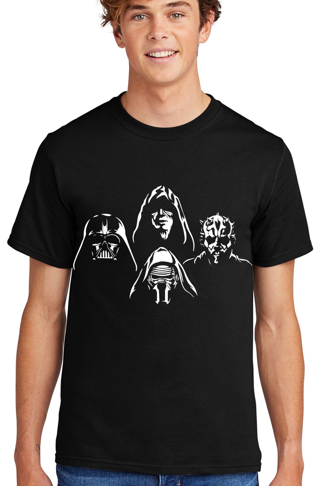 Star Wars Villains Black Unisex Shirt, Darth Vader Sidious Maul Kylo ...