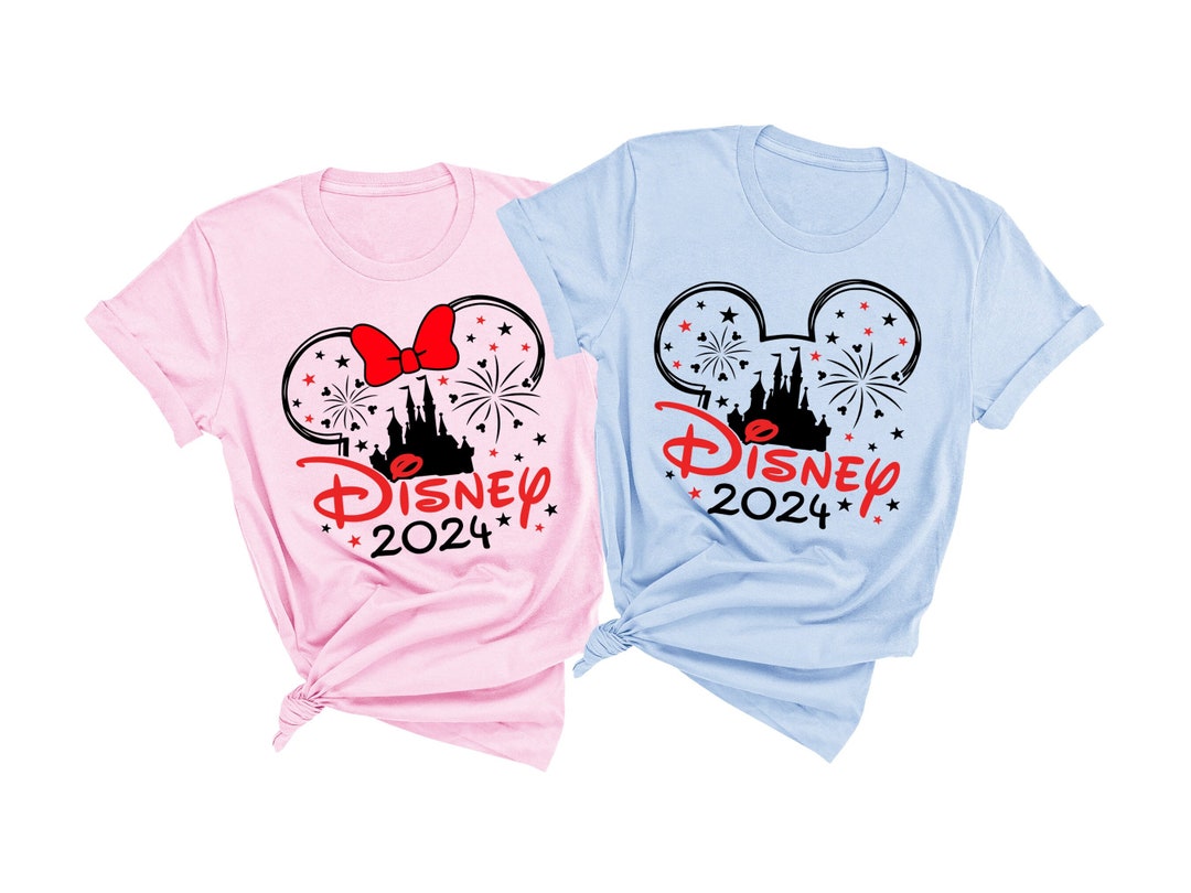 2024 Disney Shirts, Matching Disney Family Shirts, Disneyworld Shirts, Disneyland Shirt, Trip ...