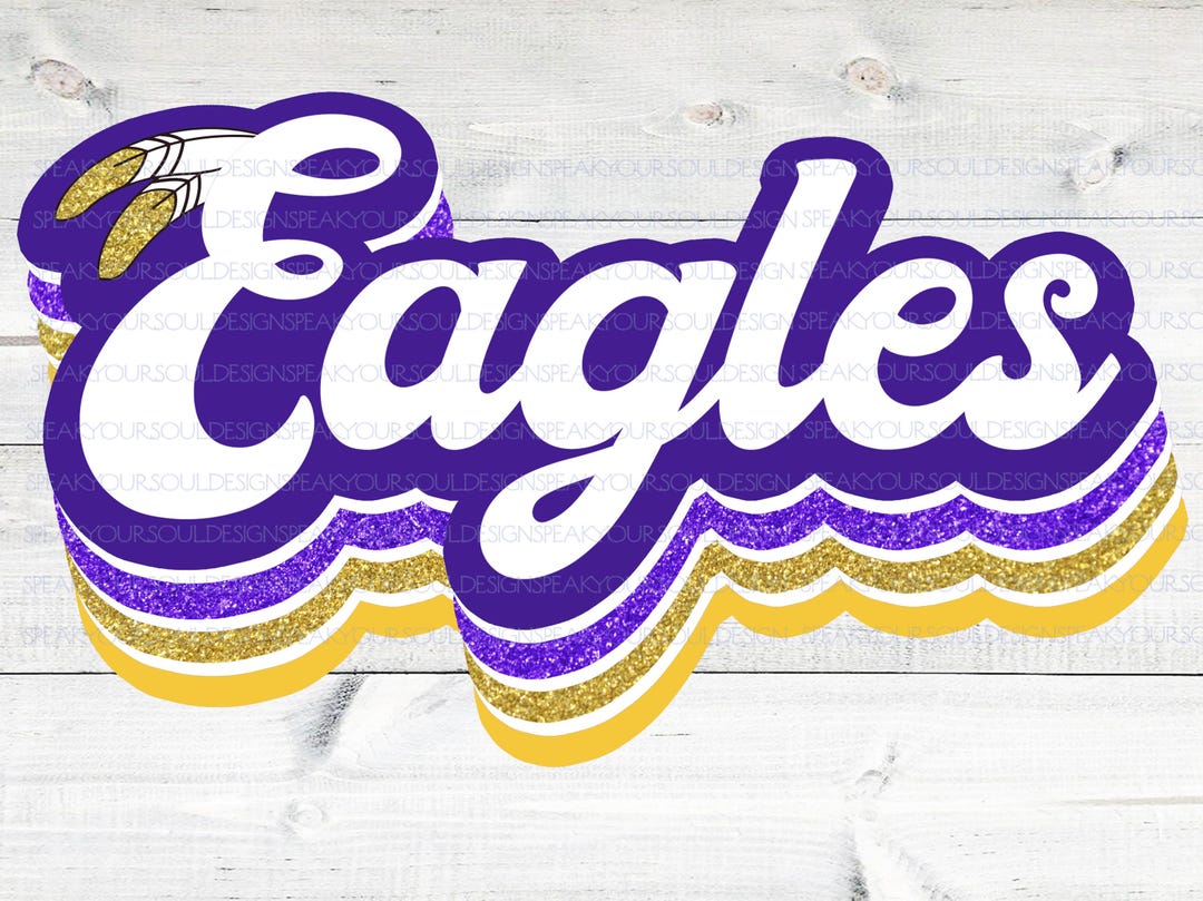 Eagles Team Colors, Purple and Gold, Sports Jerseys, School Spirit ...