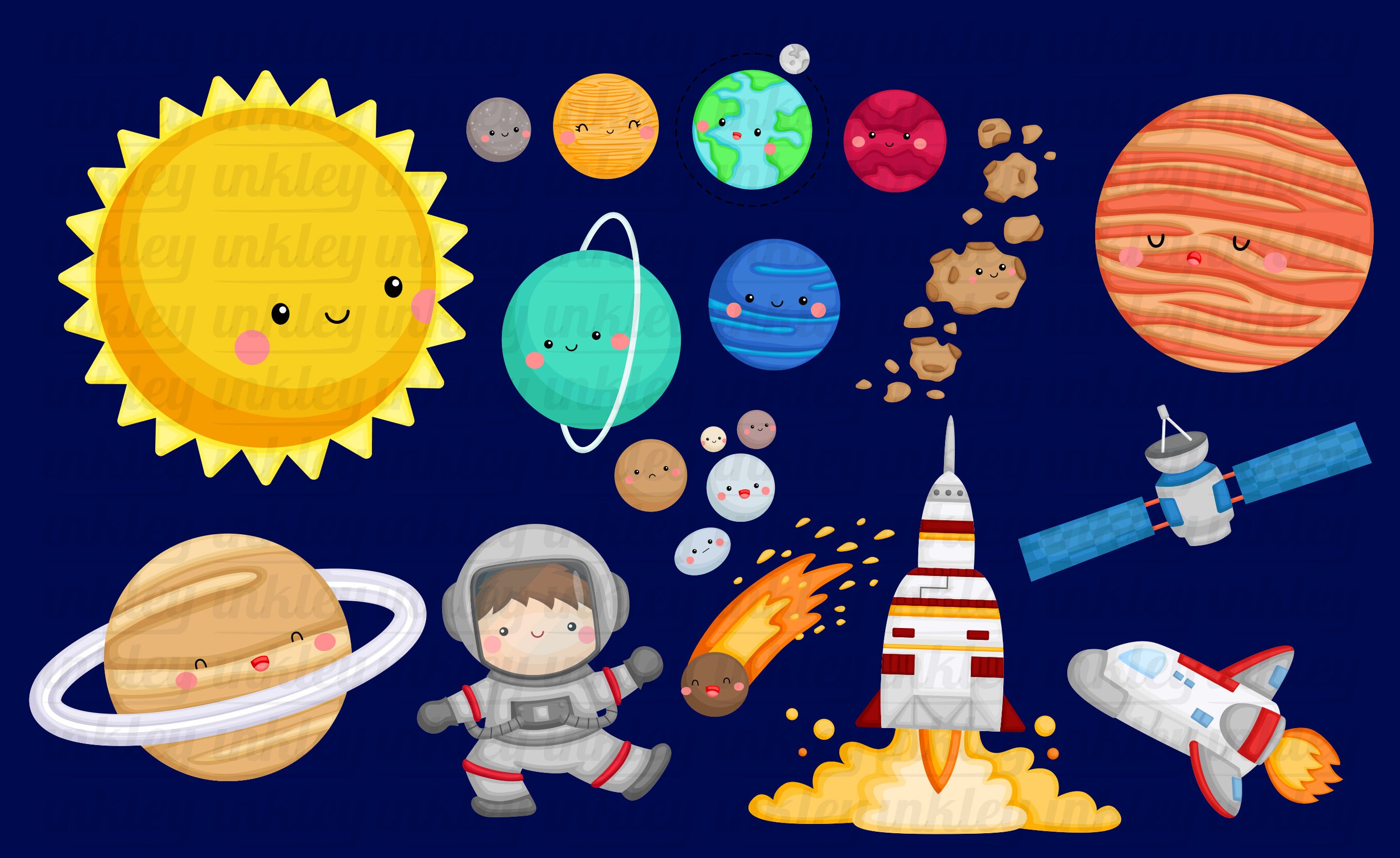 Solar System Clip Art