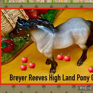 Miniature Breyer Pony to Make Your Own Display, Craft, or Cake Topper ...