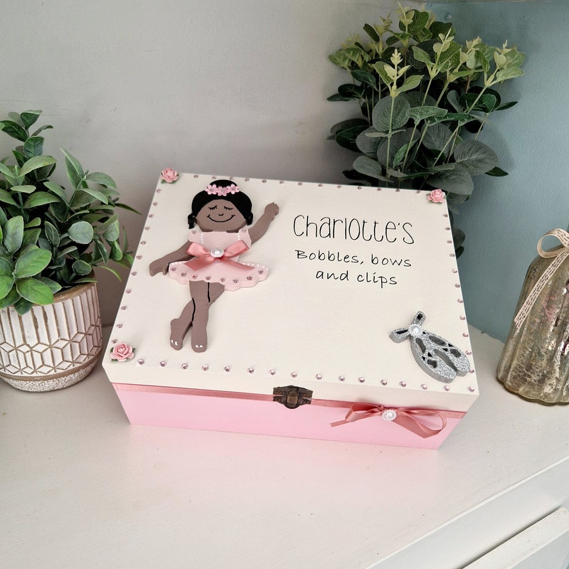 Hair Accessory Storage Box - Etsy