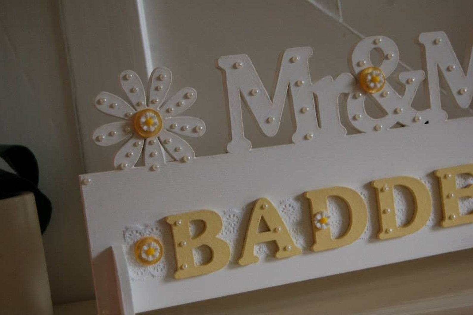 Mr and Mrs Top Table Sign Couples Sign Anniversary/ - Etsy UK