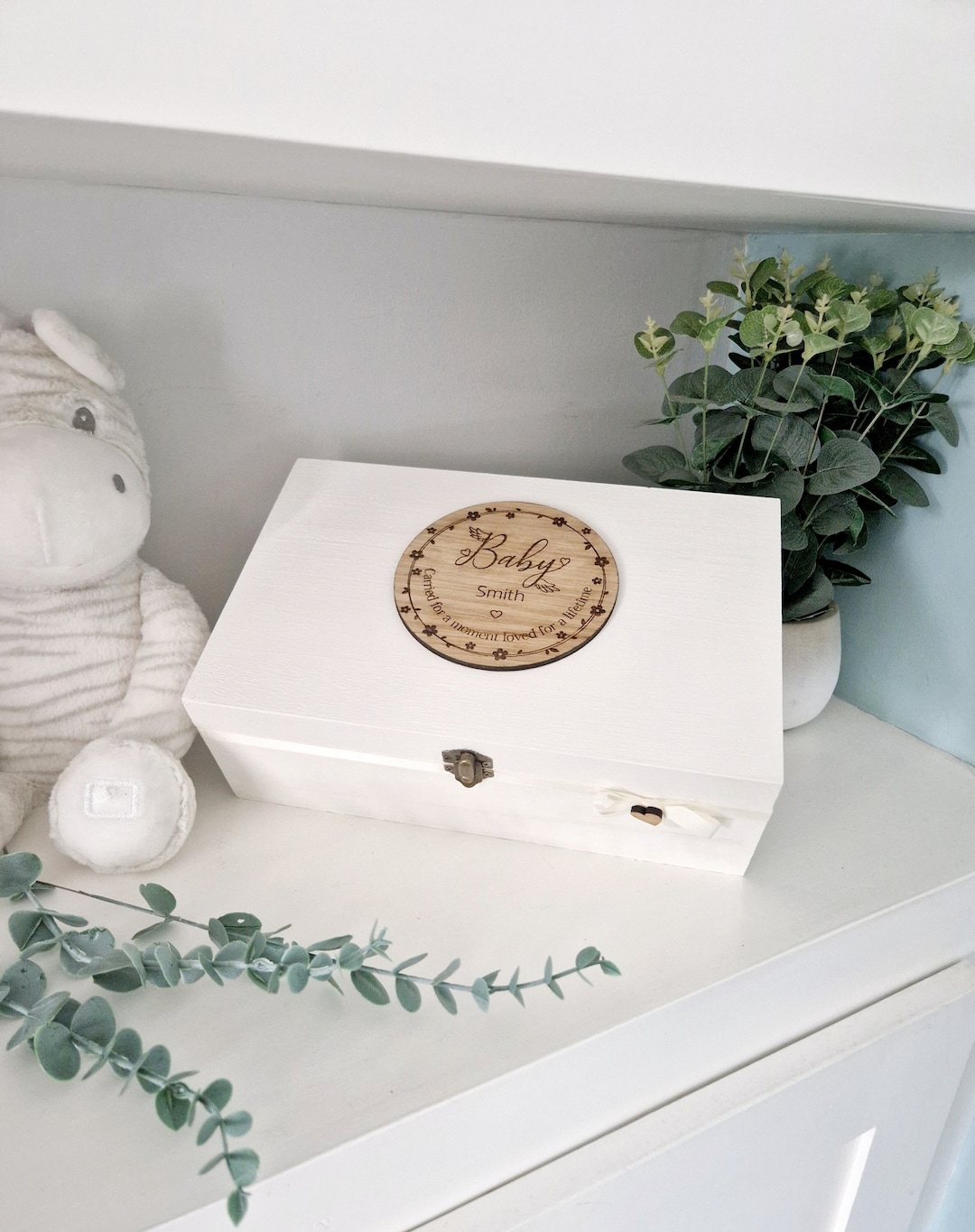 Baby Loss Memory Box, Personalised Miscarriage Memory Box, Thoughtful ...