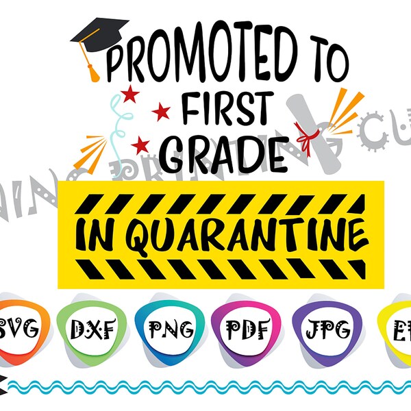 Graduation Clip Art Quarantine Class of 2020 - Etsy
