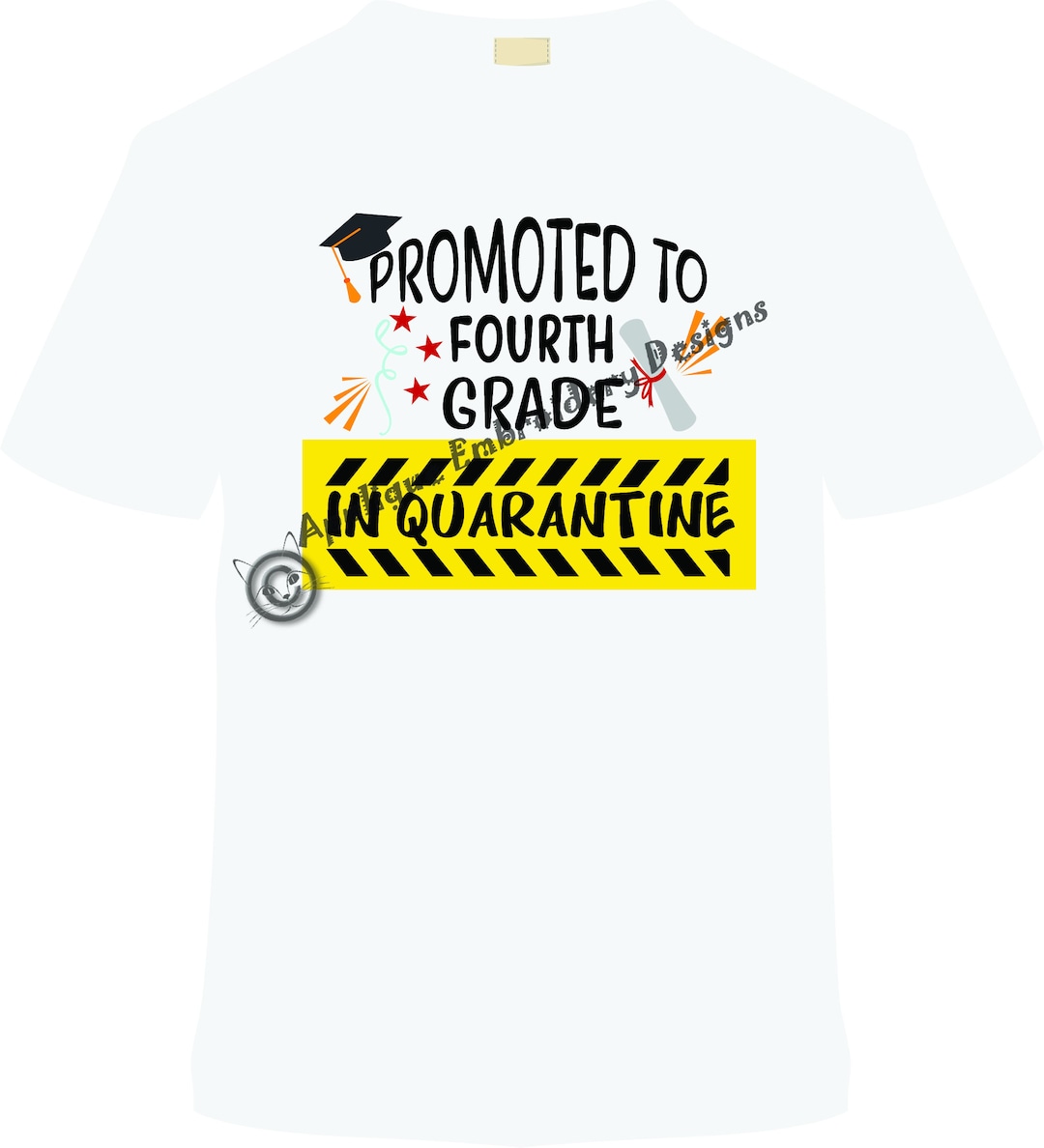 FOURTH GRADE Quarantine Svg,fourth Grade Graduate,class of the ...