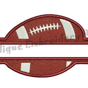 Football Embroidery Applique Design-american Football - Etsy