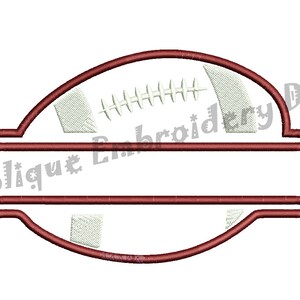 Football Embroidery Applique Design-american Football - Etsy