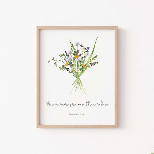 Proverbs 3 15 - Etsy