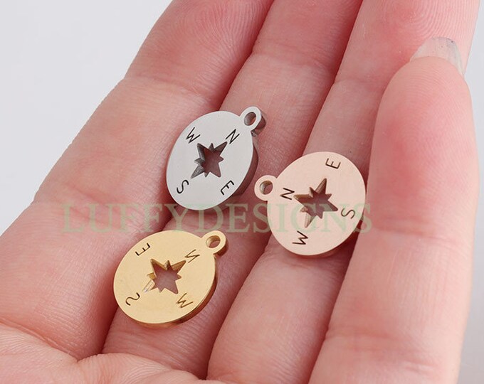 10pcs Smile Face Charm Gold Smile Charm Pendant Smile Round | Etsy