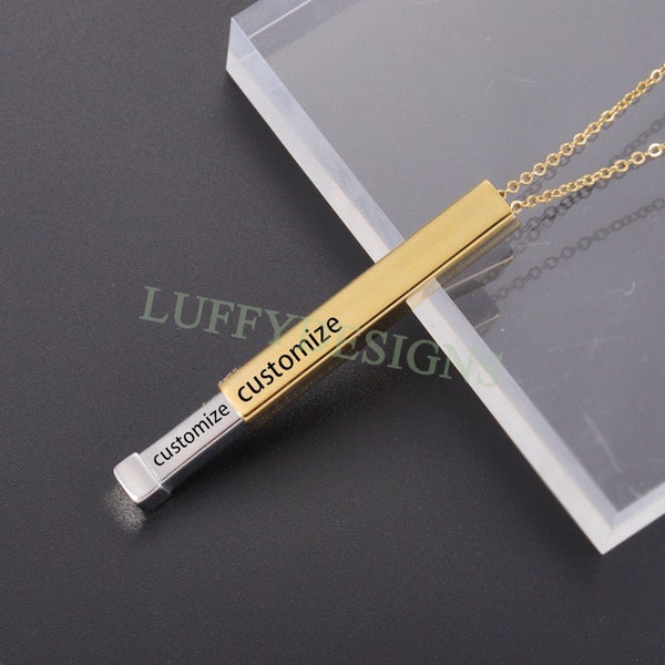 Secret Message Necklace - Etsy