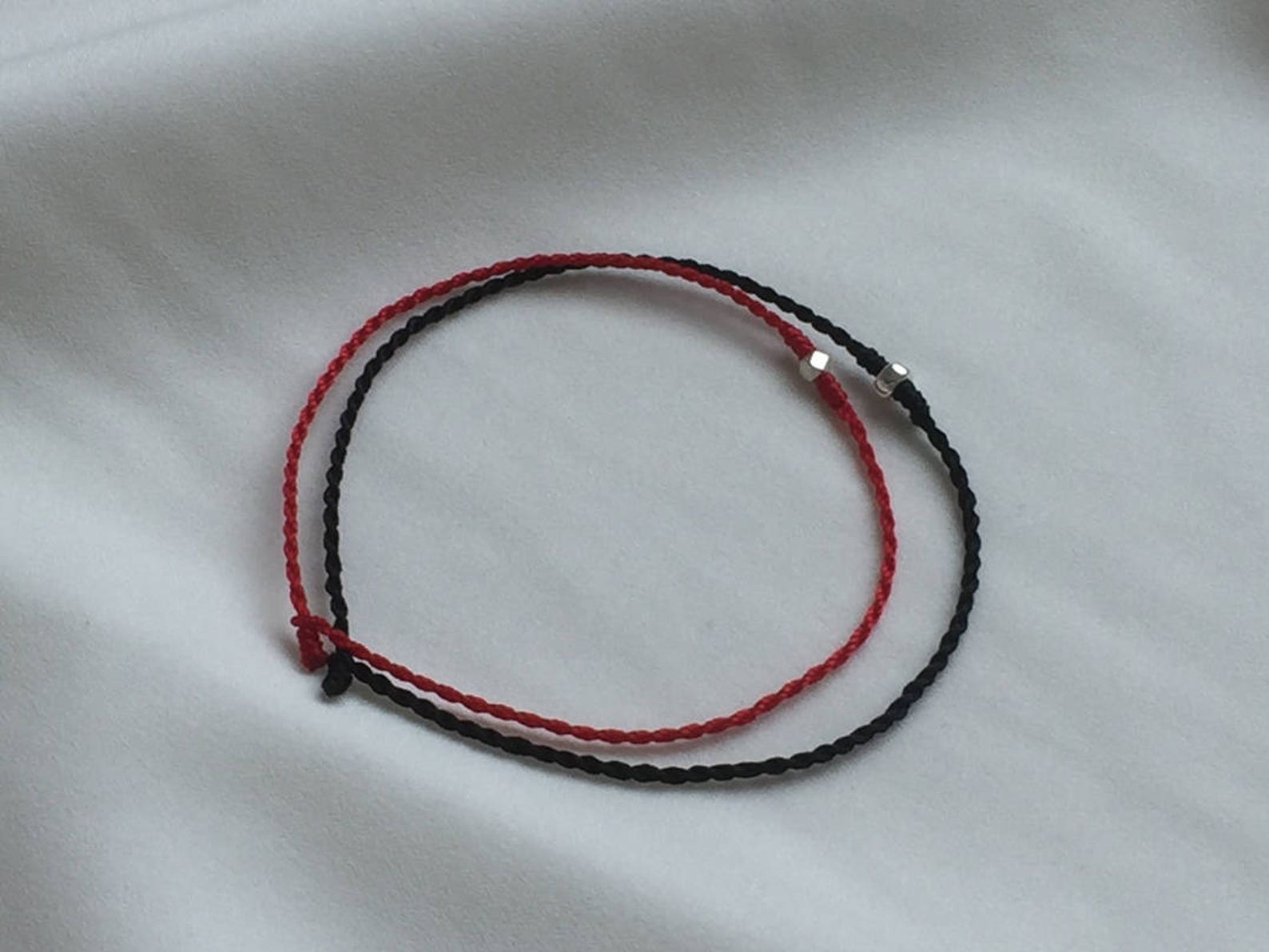 Red String Bracelet Black String Bracelet Red Cord Bracelet | Etsy