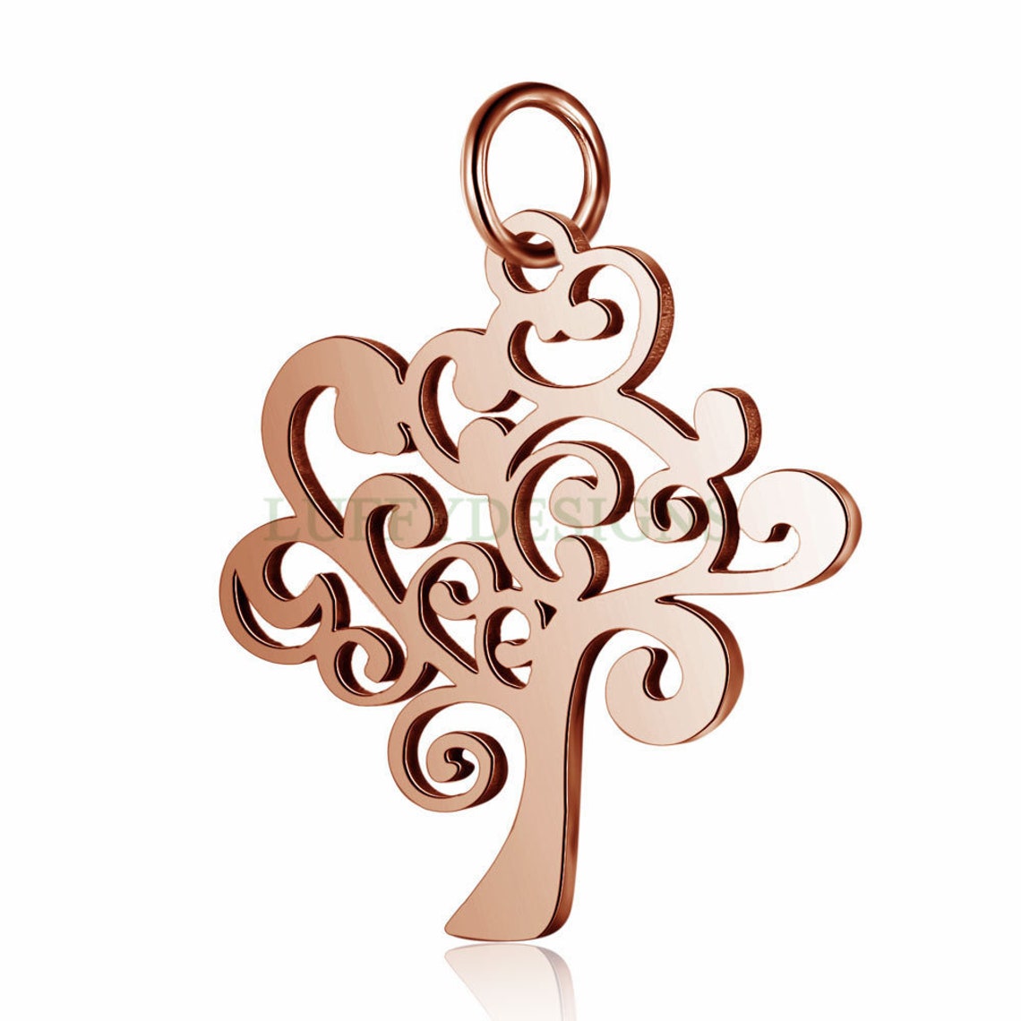 10pcs Family Tree Charm Tree of Life Charm Tree Pendant 18K | Etsy