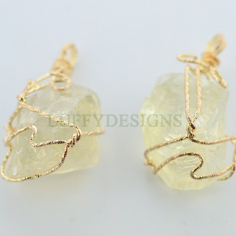 Natural Crystal Pendant Crystal Quartz Healing Stone - Etsy