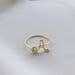 Custom Initial Ring, Gold Initial Jewelry, Silver Letter A Ring, Name ...