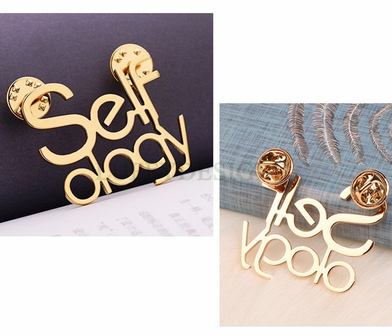 Personalized Name Jewelry Custom Name Brooch Gold Name | Etsy