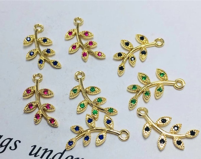 10pcs Family Tree Charm Tree of Life Charm Tree Pendant 18K | Etsy
