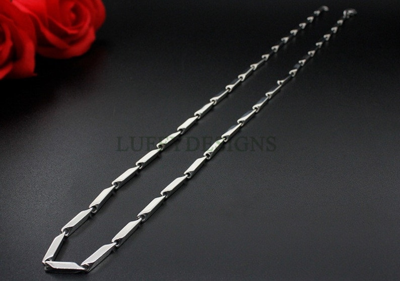 2pcs Finished Diamond Chains Melon Chain Necklace 18k Gold | Etsy