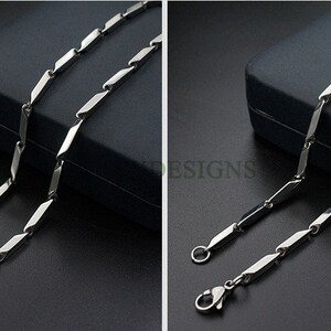 2pcs Finished Diamond Chains, Melon Chain Necklace, 18k Gold /black ...