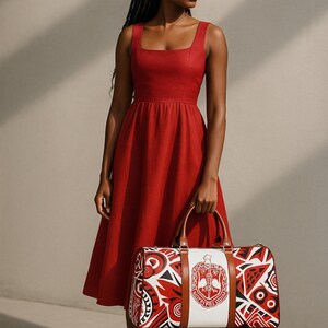 Delta Sigma Theta Waterproof Travel Bag *new Design - Etsy