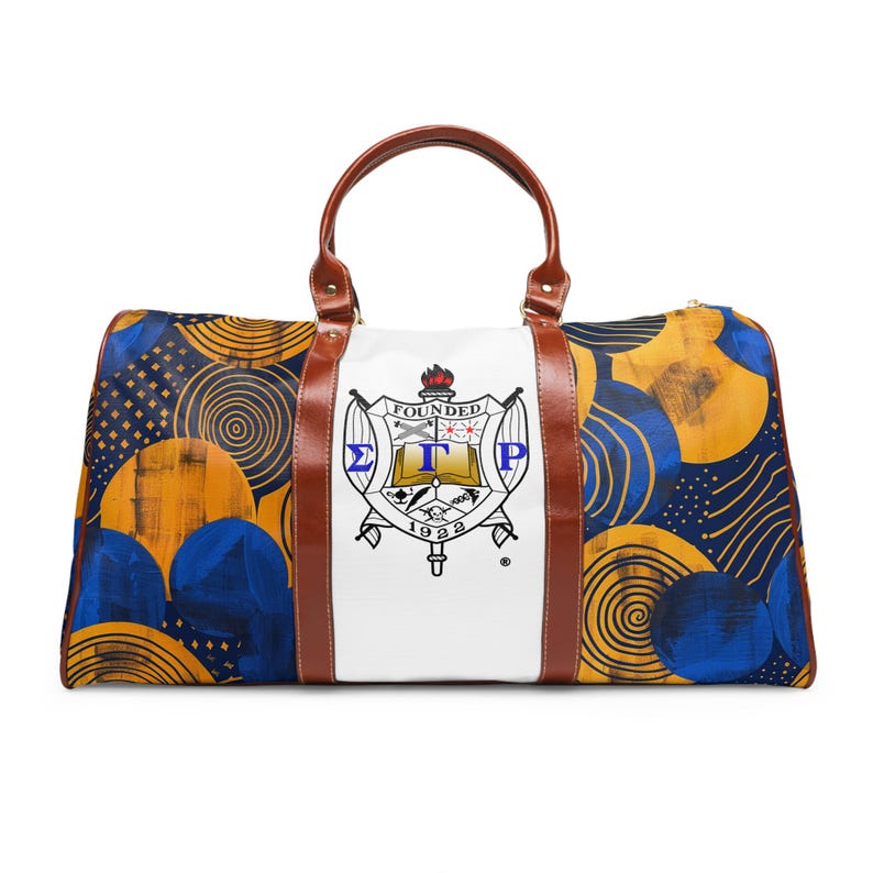 Sigma Gamma Rho Waterproof Travel Bag New Design - Etsy