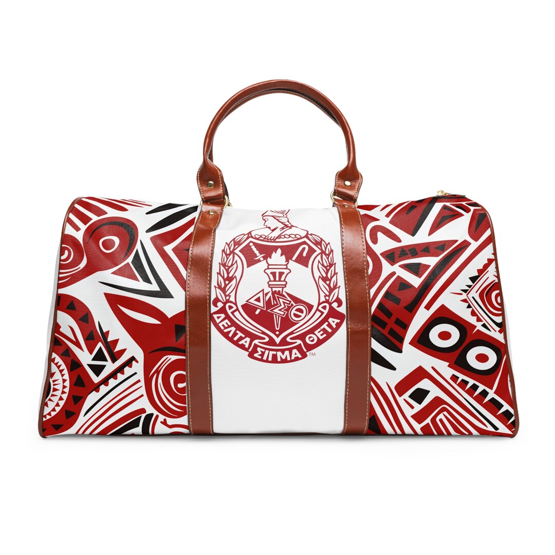 Delta Sigma Theta Waterproof Travel Bag - Etsy