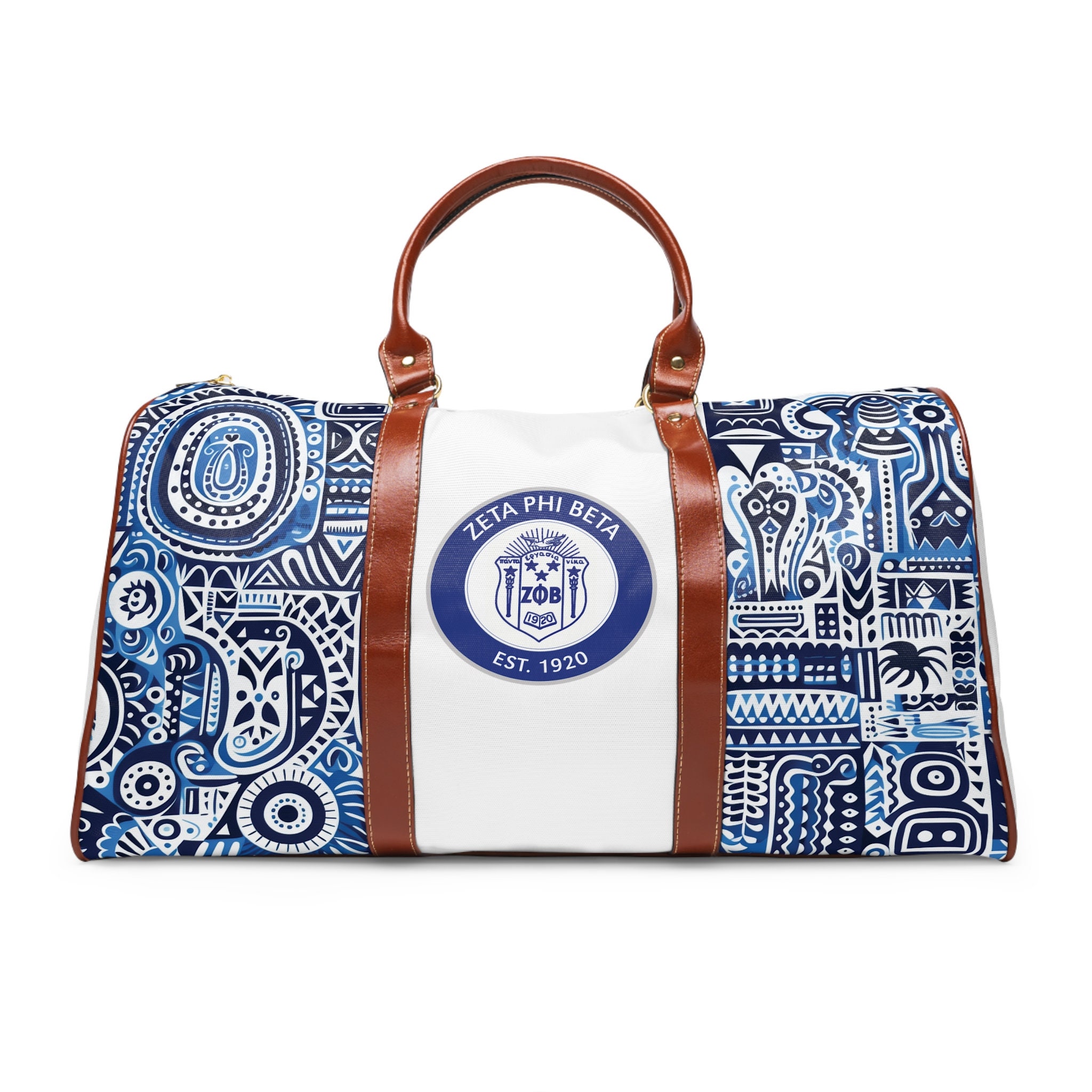 Zeta Phi Beta Waterproof Travel Bag - Etsy