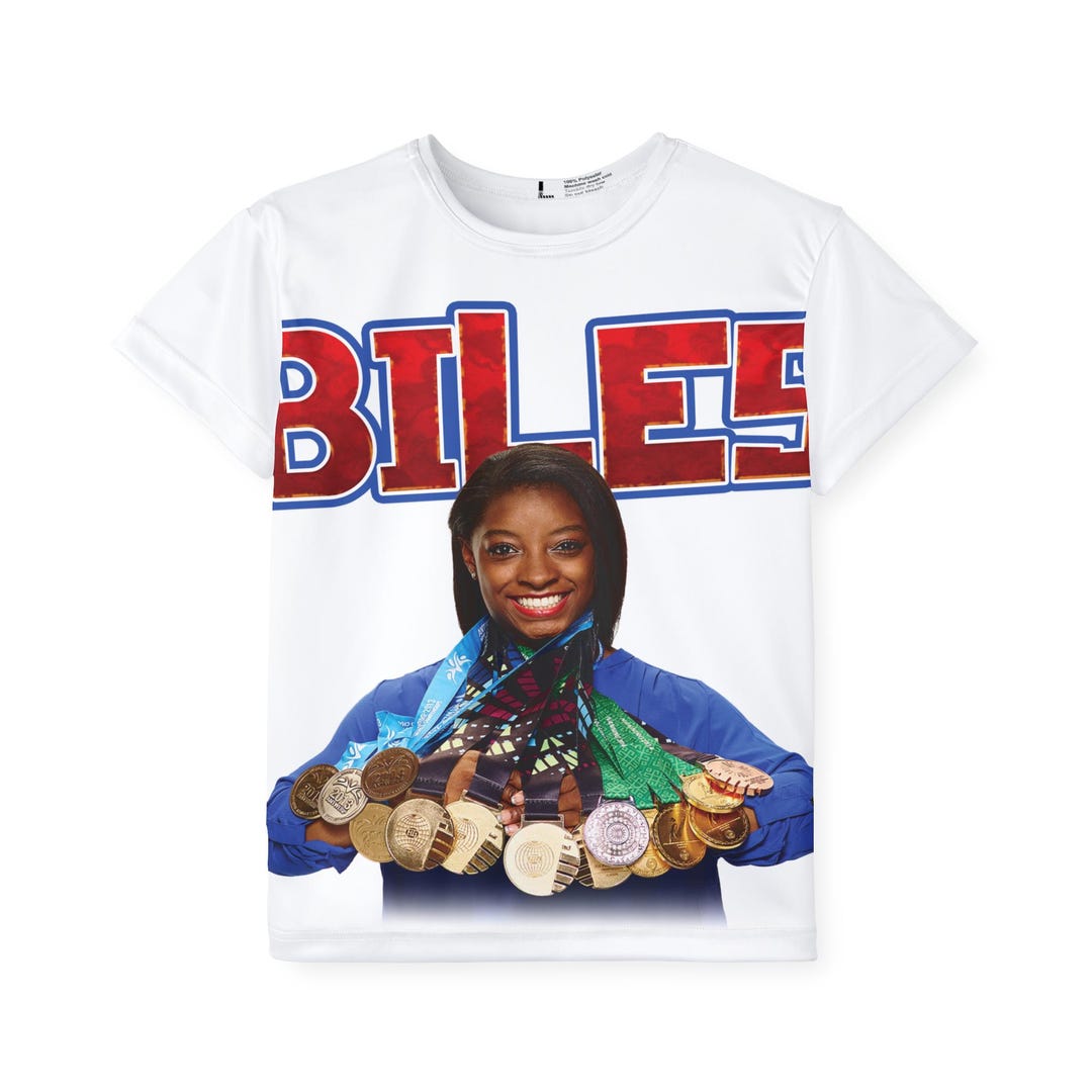 SIMONE Biles Kids Tee - Etsy