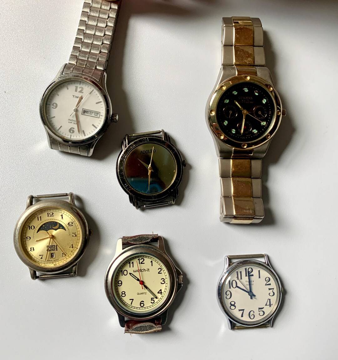 Steampunk Watch Faces: Broken Vintage Men's Watches for Art - Etsy