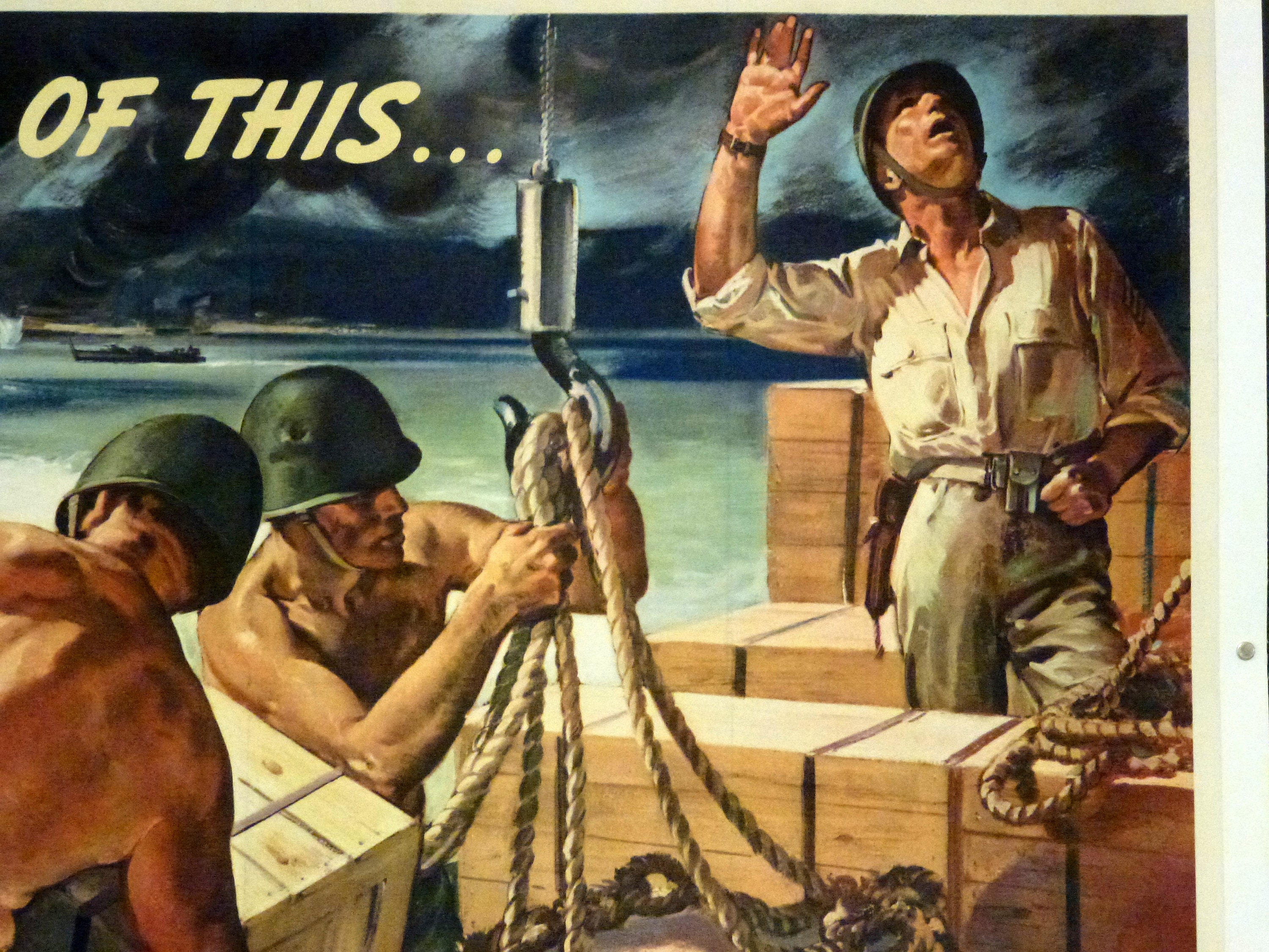 Rare Original World War II Homefront Poster "the Army Needs Lumber for ...