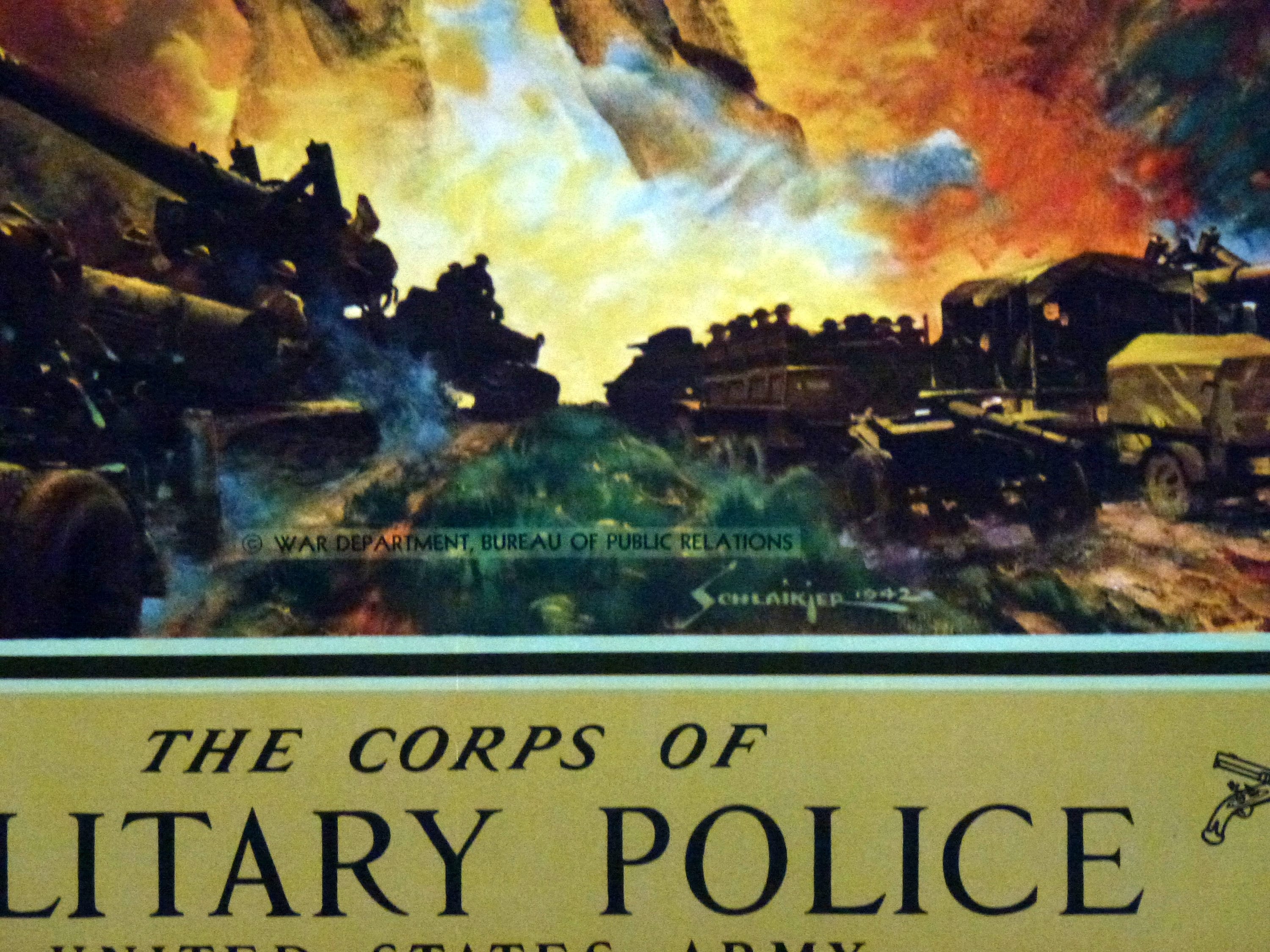 Original World War II Jes Wilhelm Schlaikjer Recruiting Poster "of the ...