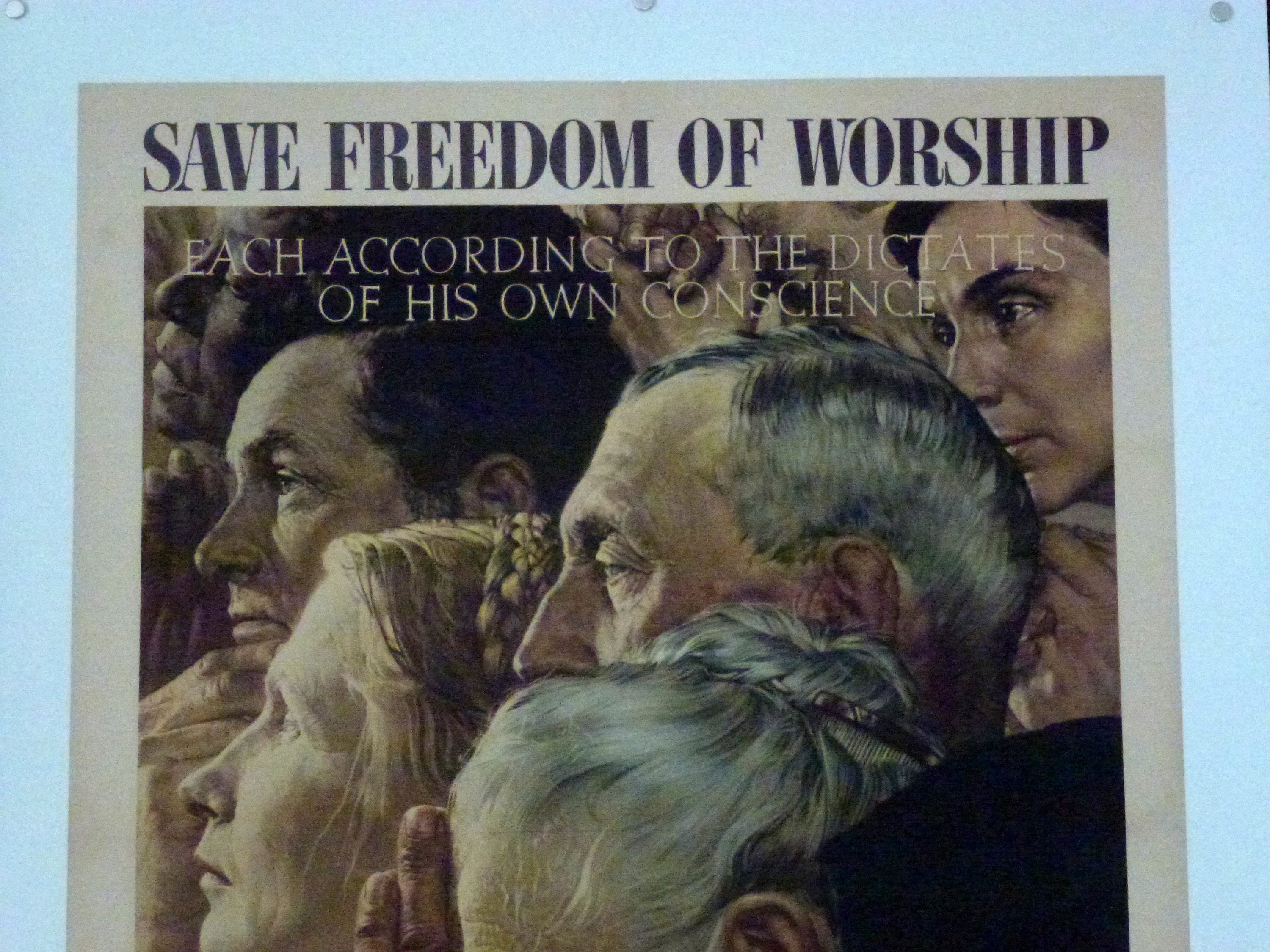 Set of Four 4 Original World War II Freedom Posters by - Etsy