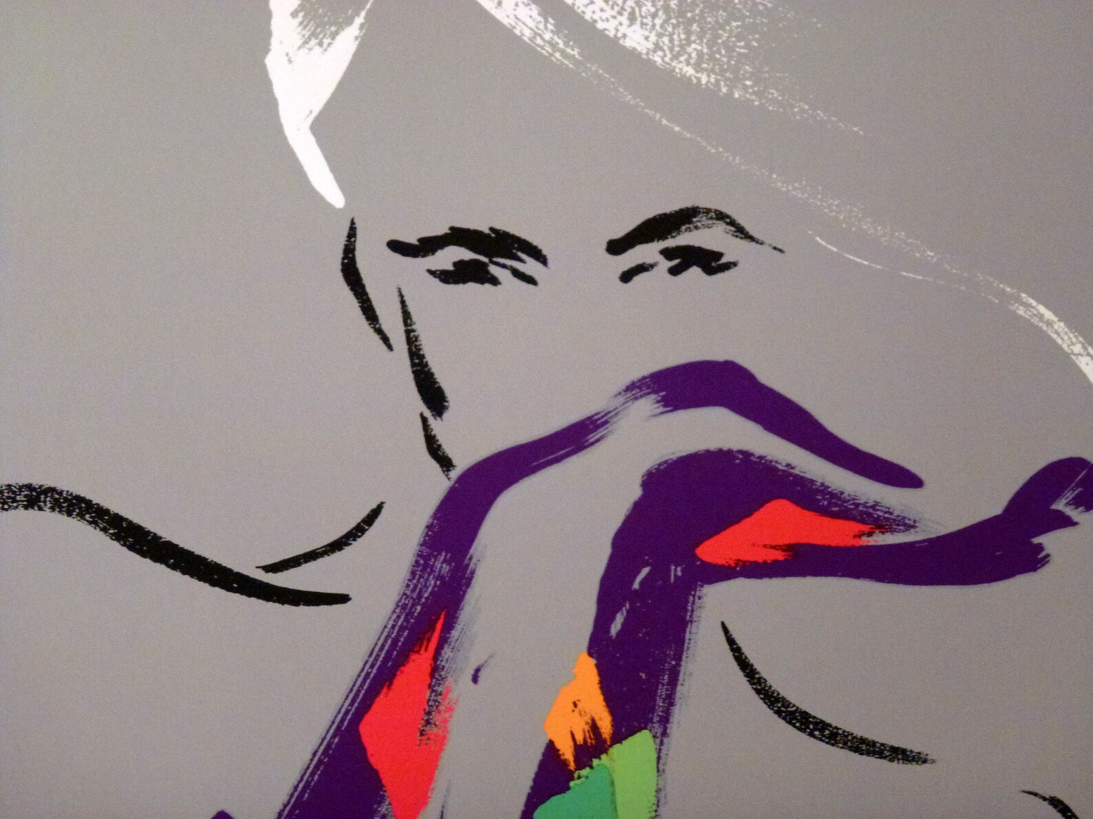 Clearance Item. Original Michel Canetti, French Art Print of a Woman ...