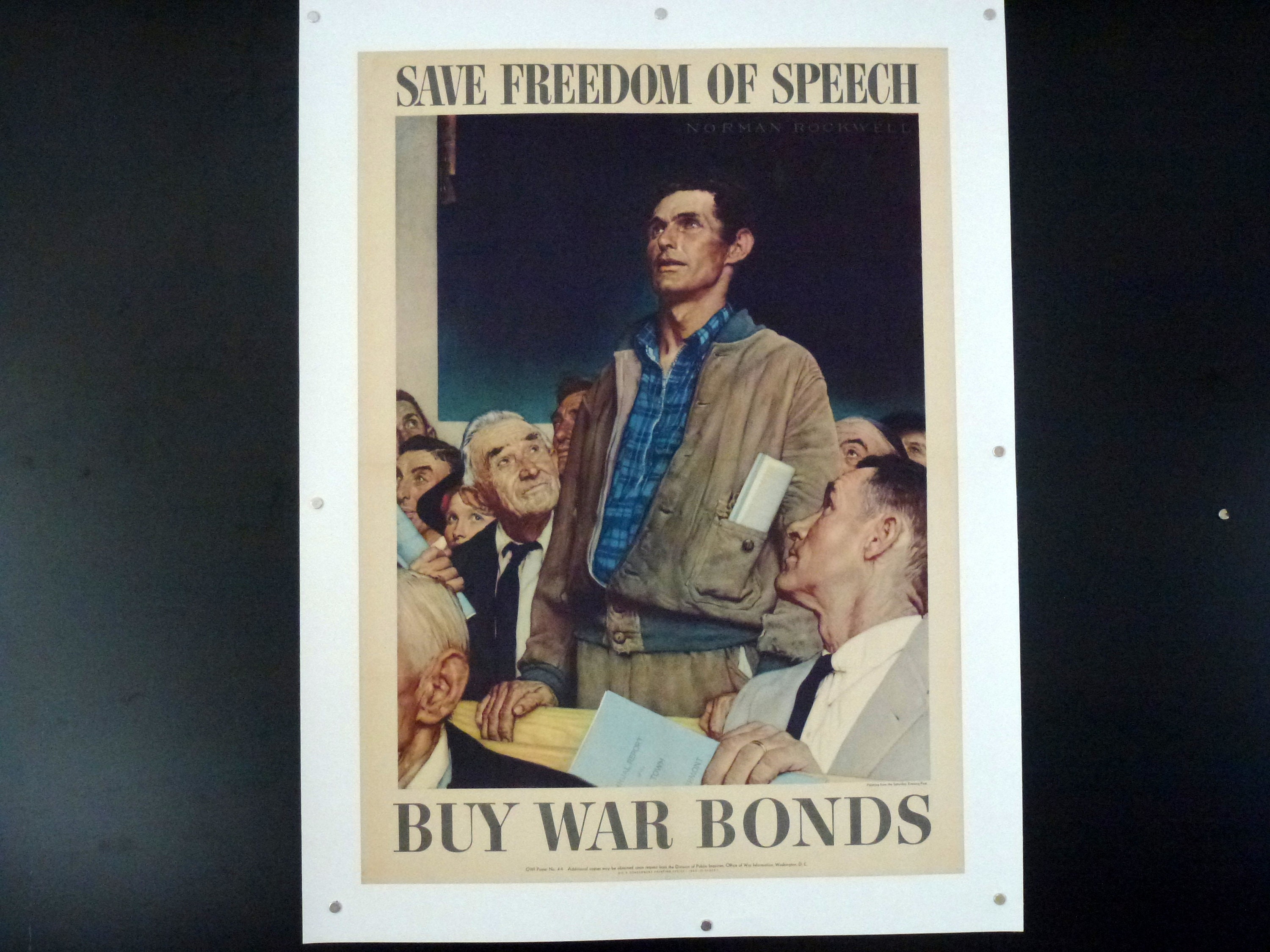 Set of Four 4 Original World War II Freedom Posters by - Etsy