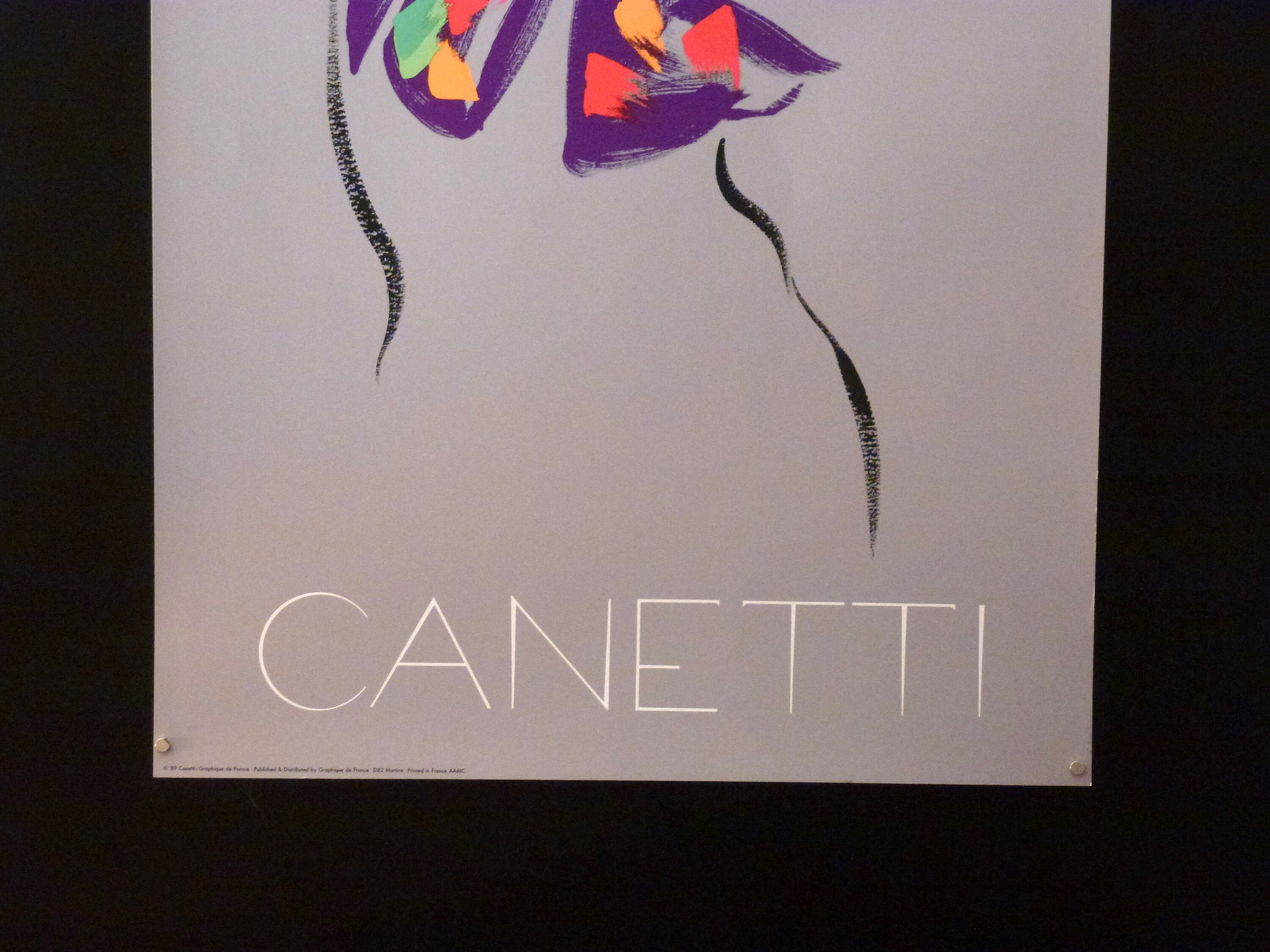 Clearance Item. Original Michel Canetti, French Art Print of a Woman ...