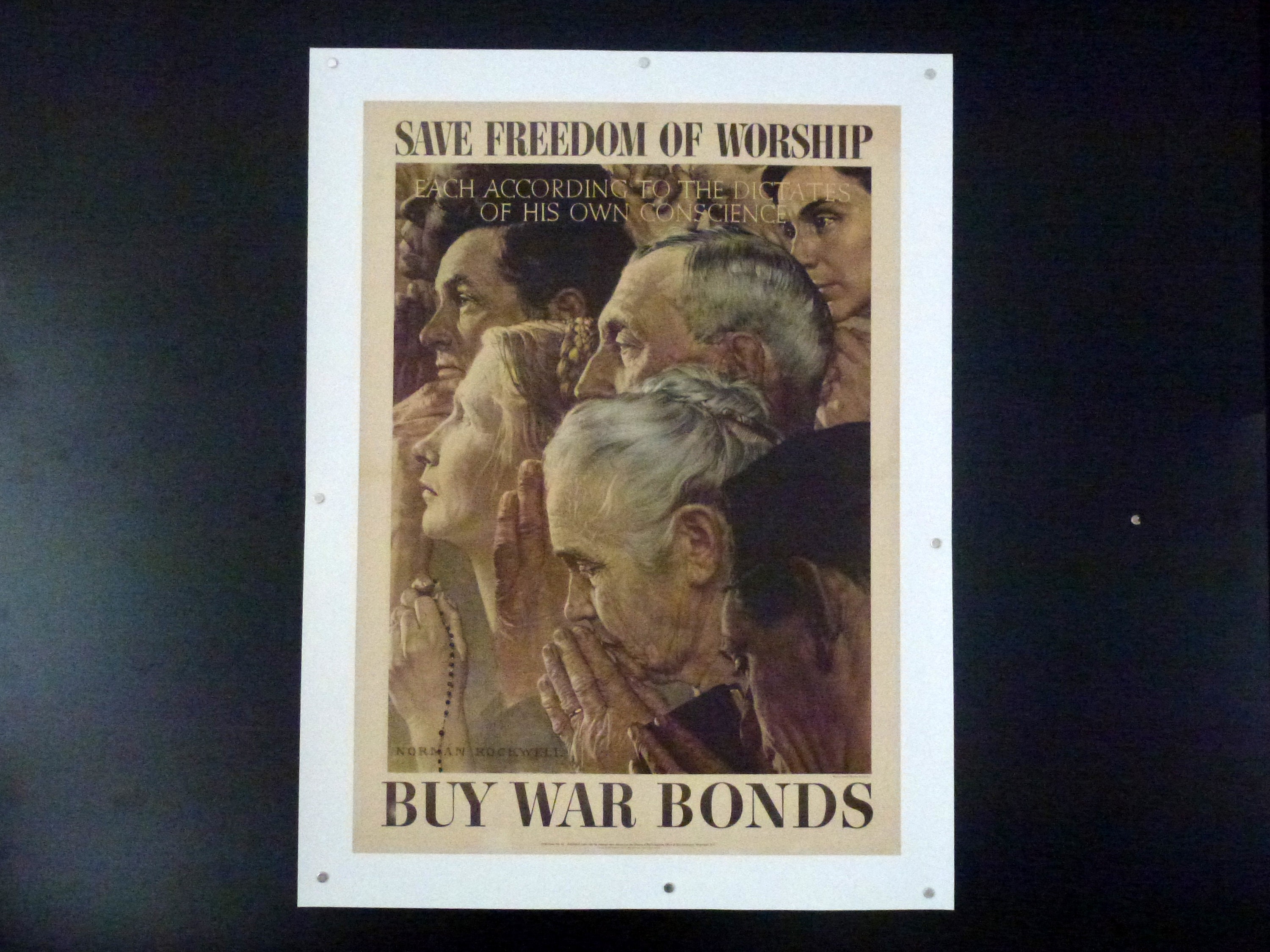 Set of Four 4 Original World War II Freedom Posters by - Etsy