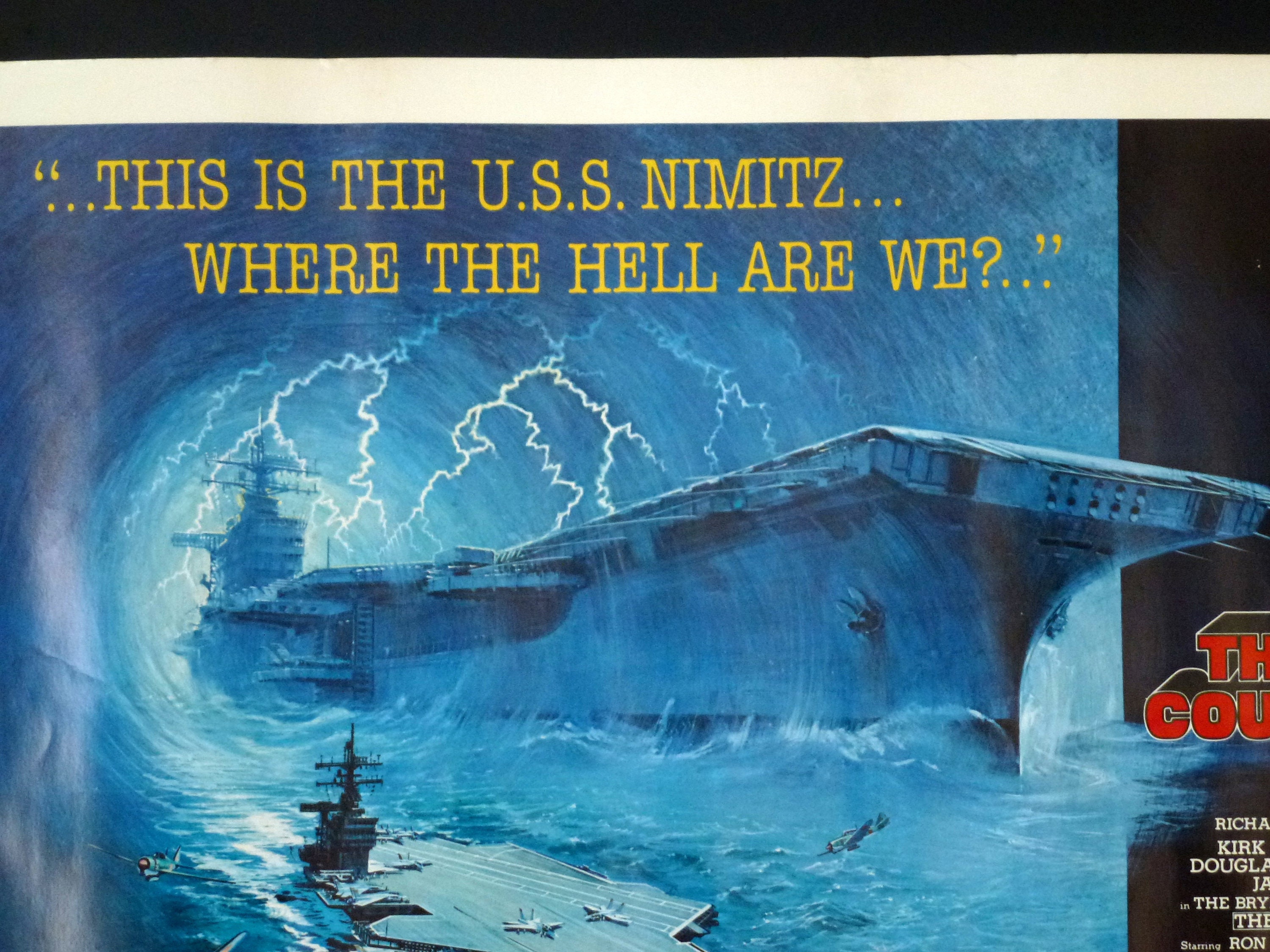Original Movie Poster "the FINAL Countdown", 1980, Rolled, Very Fine ...