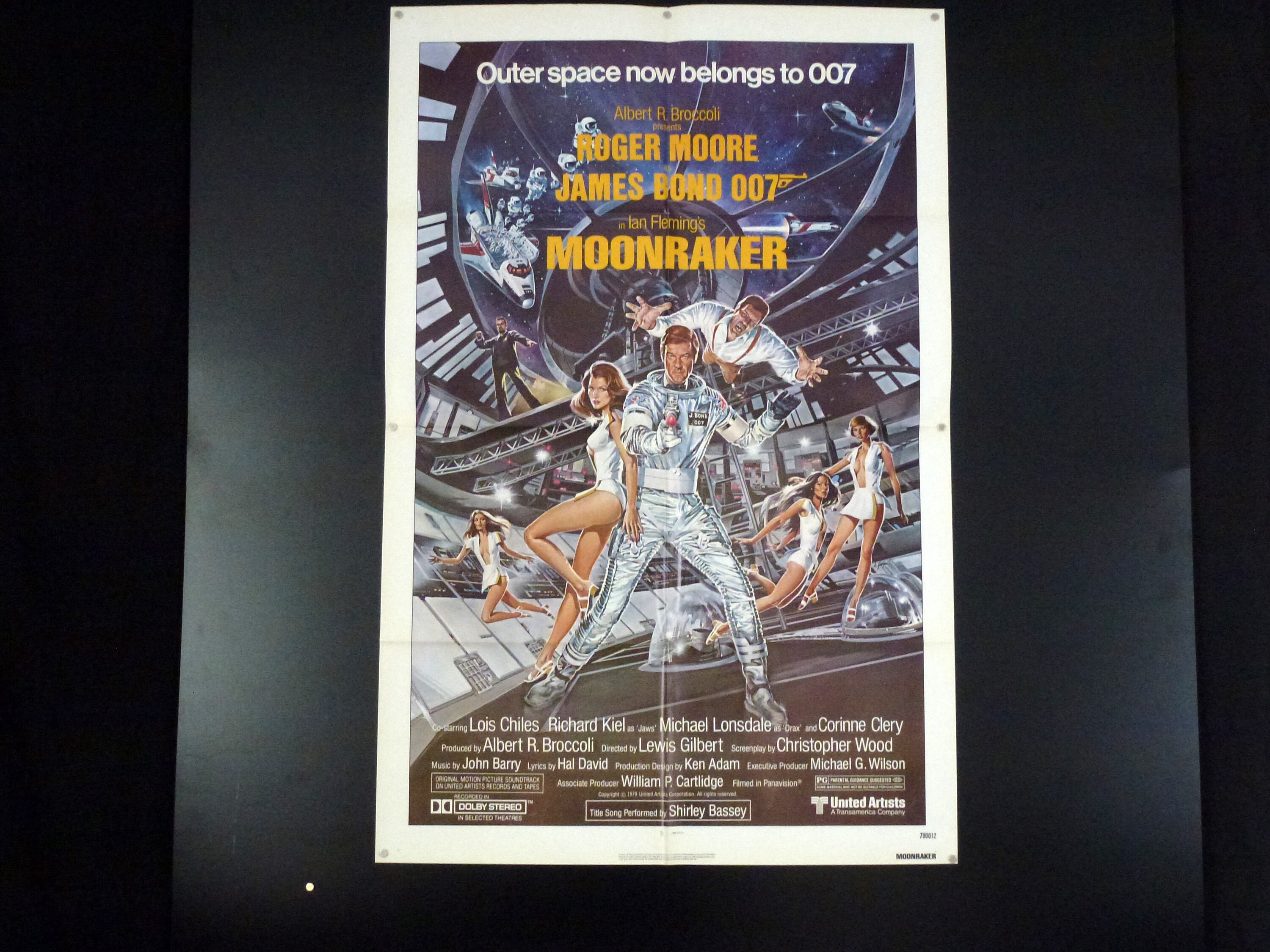 Original James Bond Movie Poster moonraker - Etsy Australia