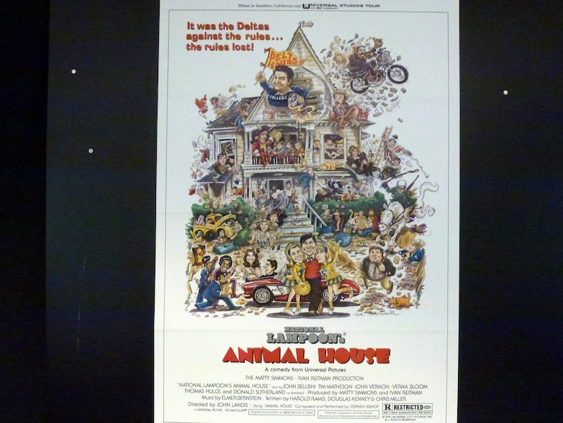 Original Movie Poster animal House Style B 1978 - Etsy
